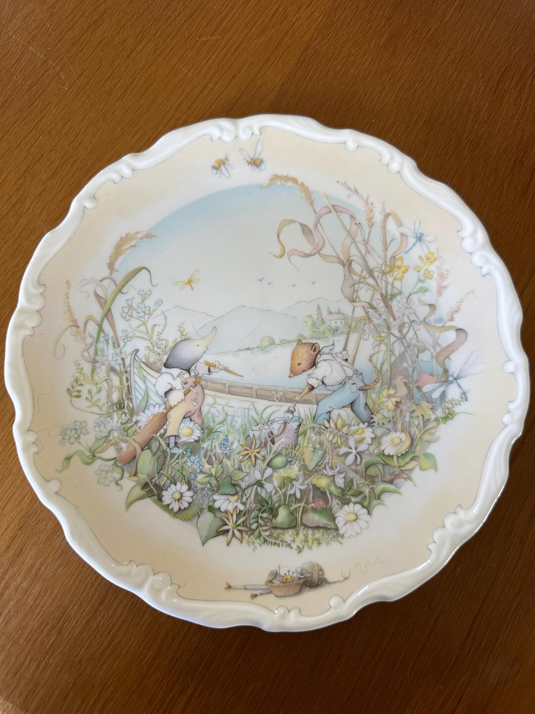 Royal Doulton Wind in the Willows Plate - Etsy