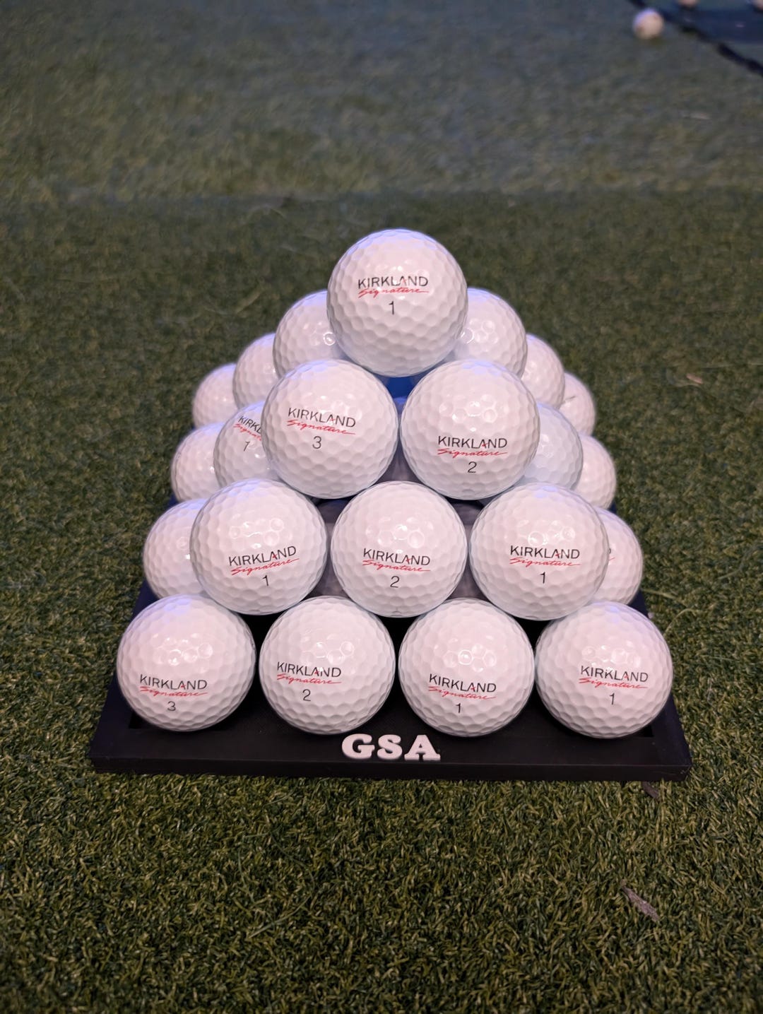 Golf Pyramid Tray - Holds 30 Balls (4x4 - Etsy