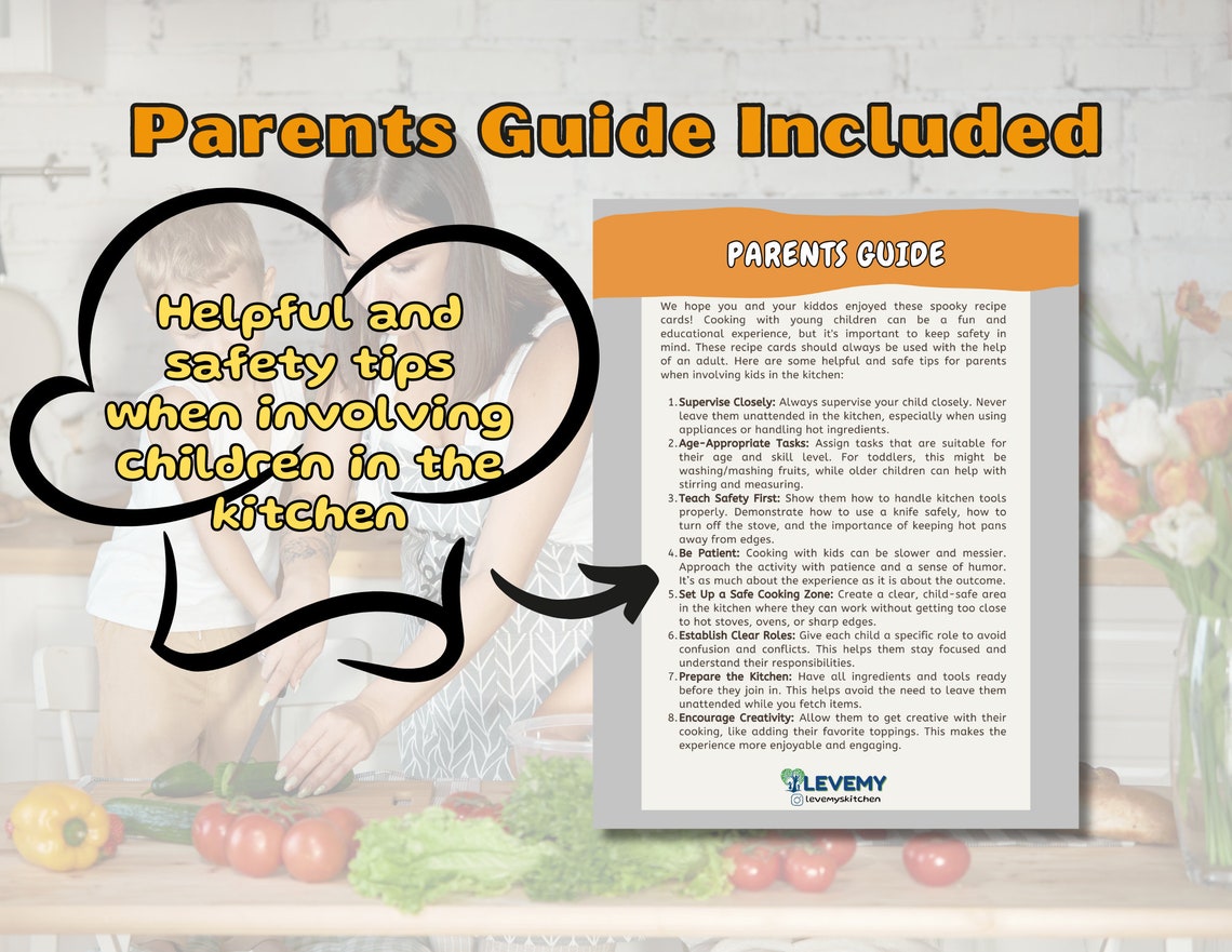 Kids Stovetop Recipe Cards: Montessori-inspired Educational Easy-to ...