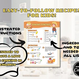 Kids Stovetop Recipe Cards: Easy Visual Recipes With Parent's Guide ...