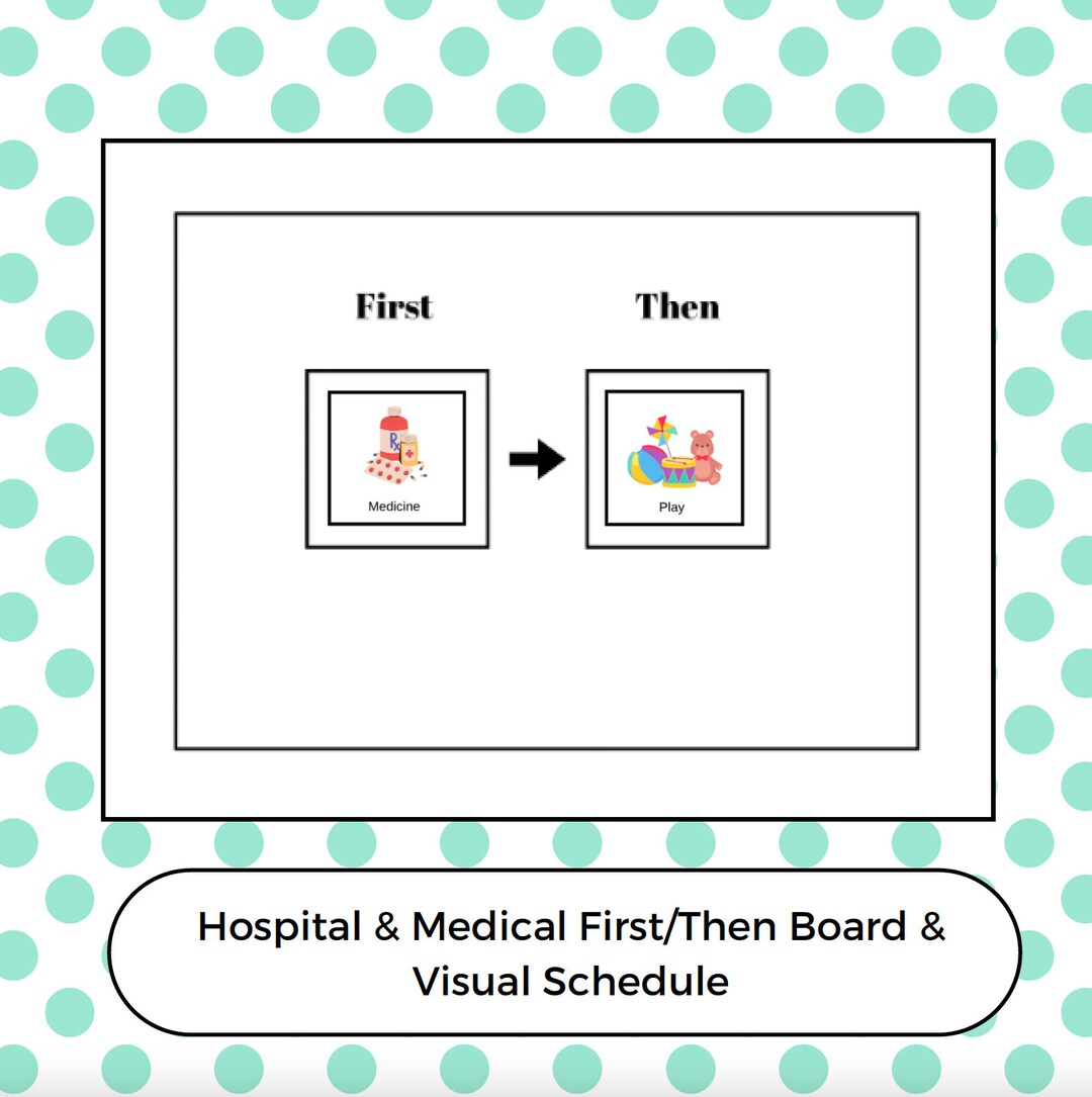 Hospital Visual Schedule, Printable Visual Schedule, Medical Visual ...