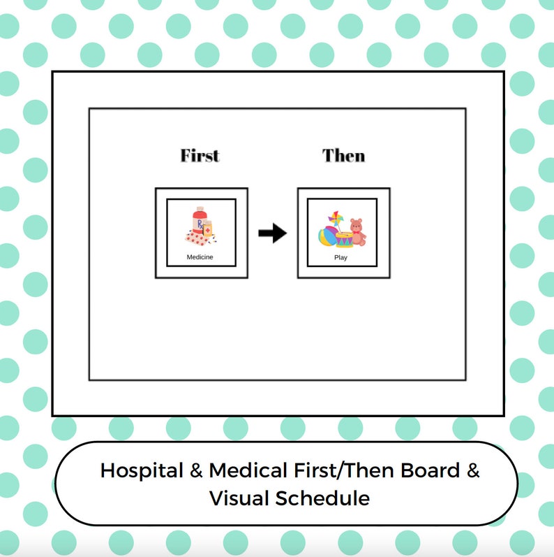 Hospital Visual Schedule, Printable Visual Schedule, Medical Visual ...