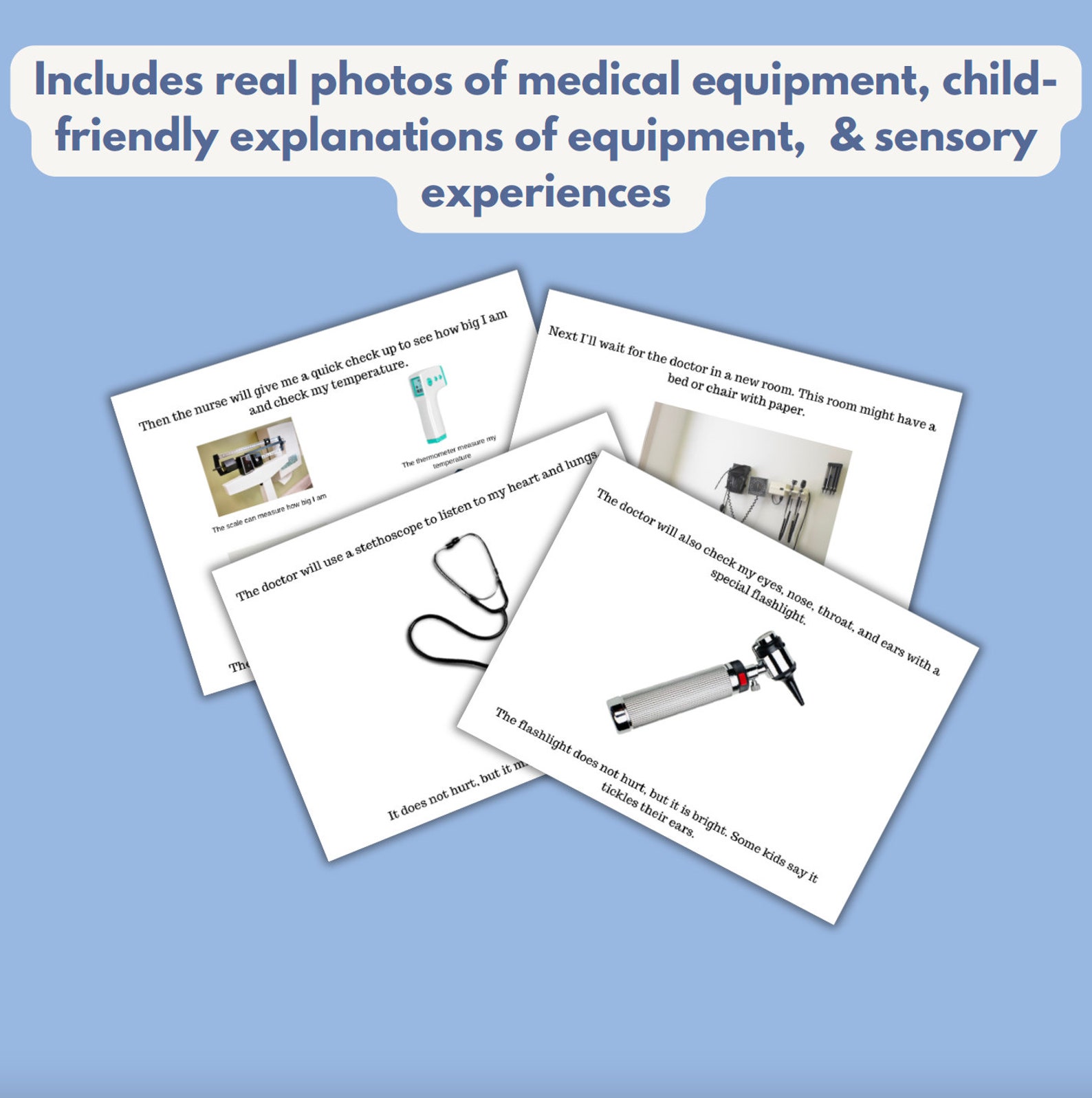 Going to the Doctor Social Story, Medical Prep Book, Child Life, Ccls ...