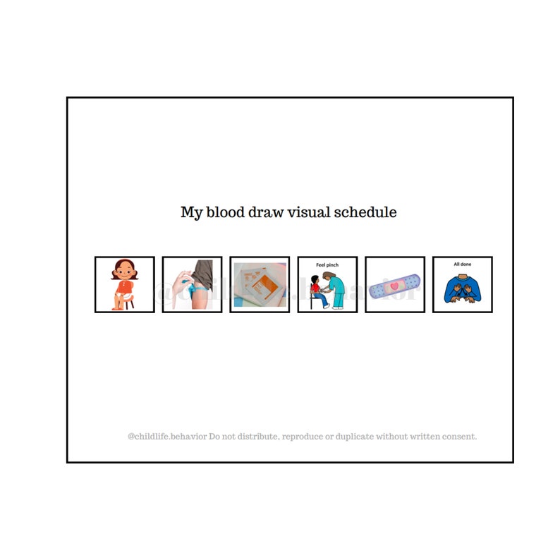 Blood Draw Book, Medical Social Story, Social Story Autism, Child Life ...