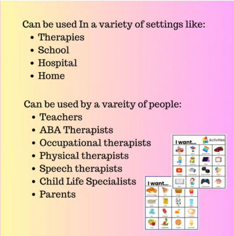 Downloadable Communication Cards - Etsy