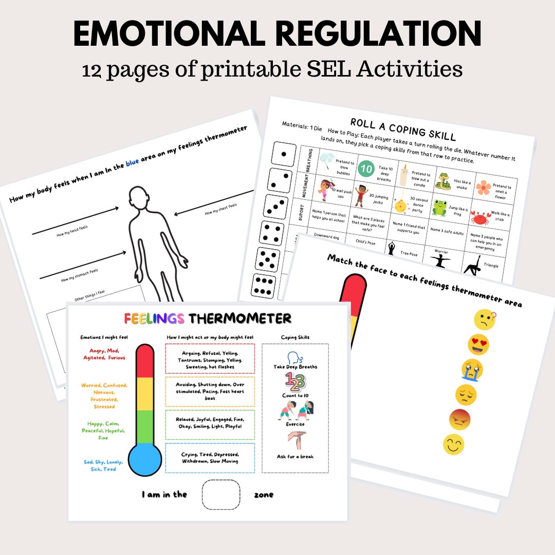 Coping Skills and Emotional Awareness, Coping Skills, Social Emotional ...