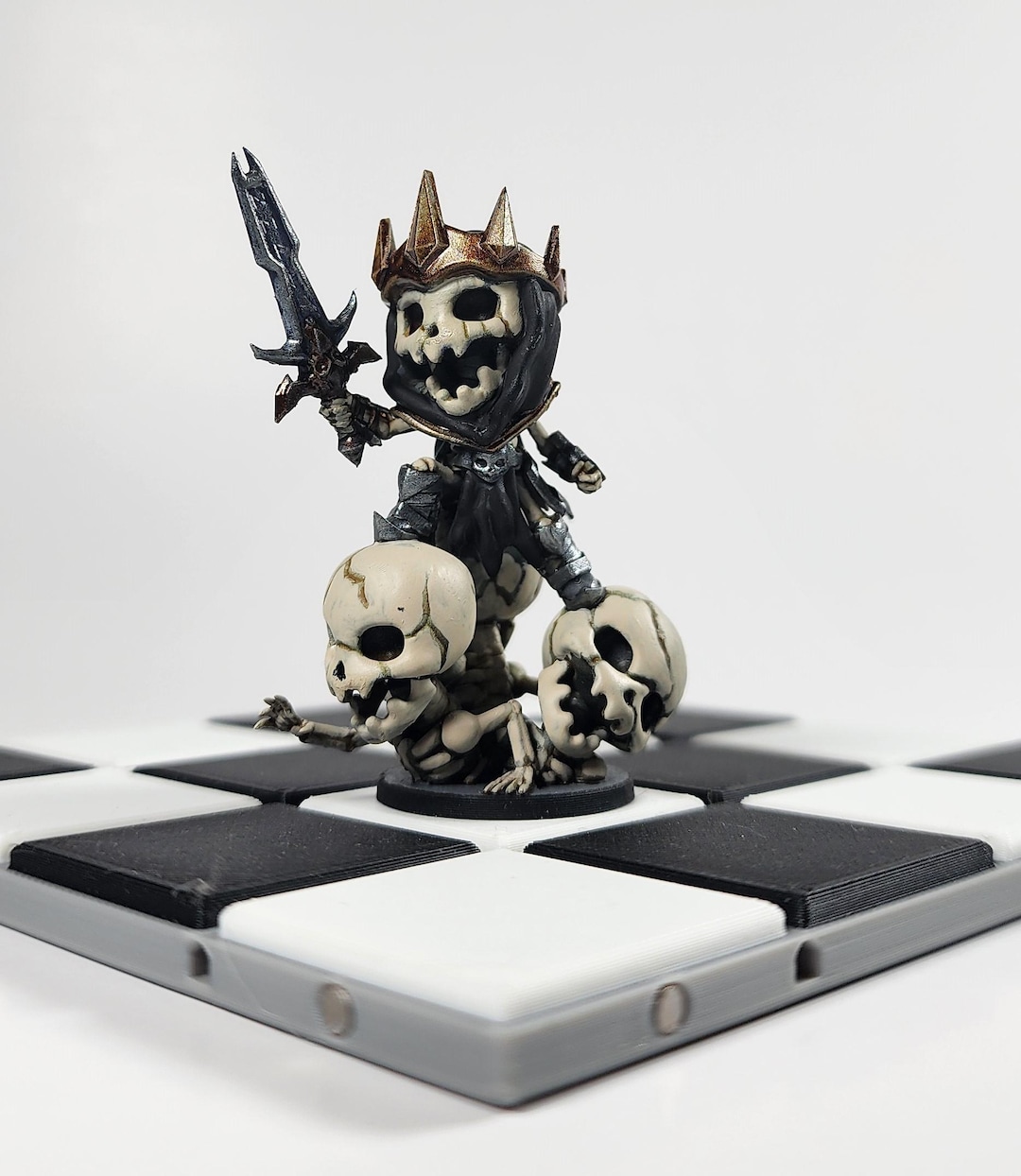 Skeleton Chess Miniatures (individual) - Etsy
