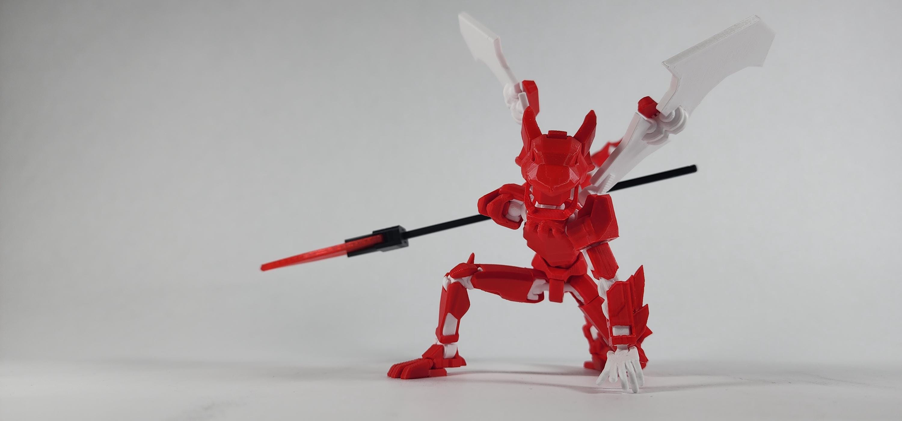 Pax Seven "the Dragon Knight" 1.0x Scale Dummy 13 Action Figure 3D ...