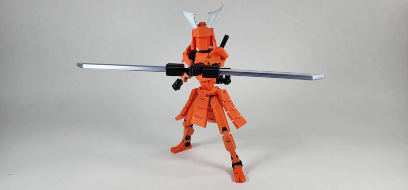 Pax Six "the Samurai" 1.5x Scale Dummy 13 Action Figure 3D Printed ...
