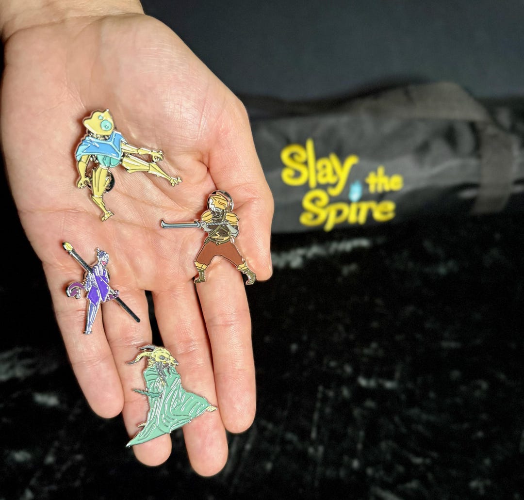 Playable Hero Pins - Slay the Spire - Etsy