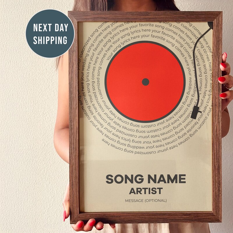 Song Lyrics - Etsy