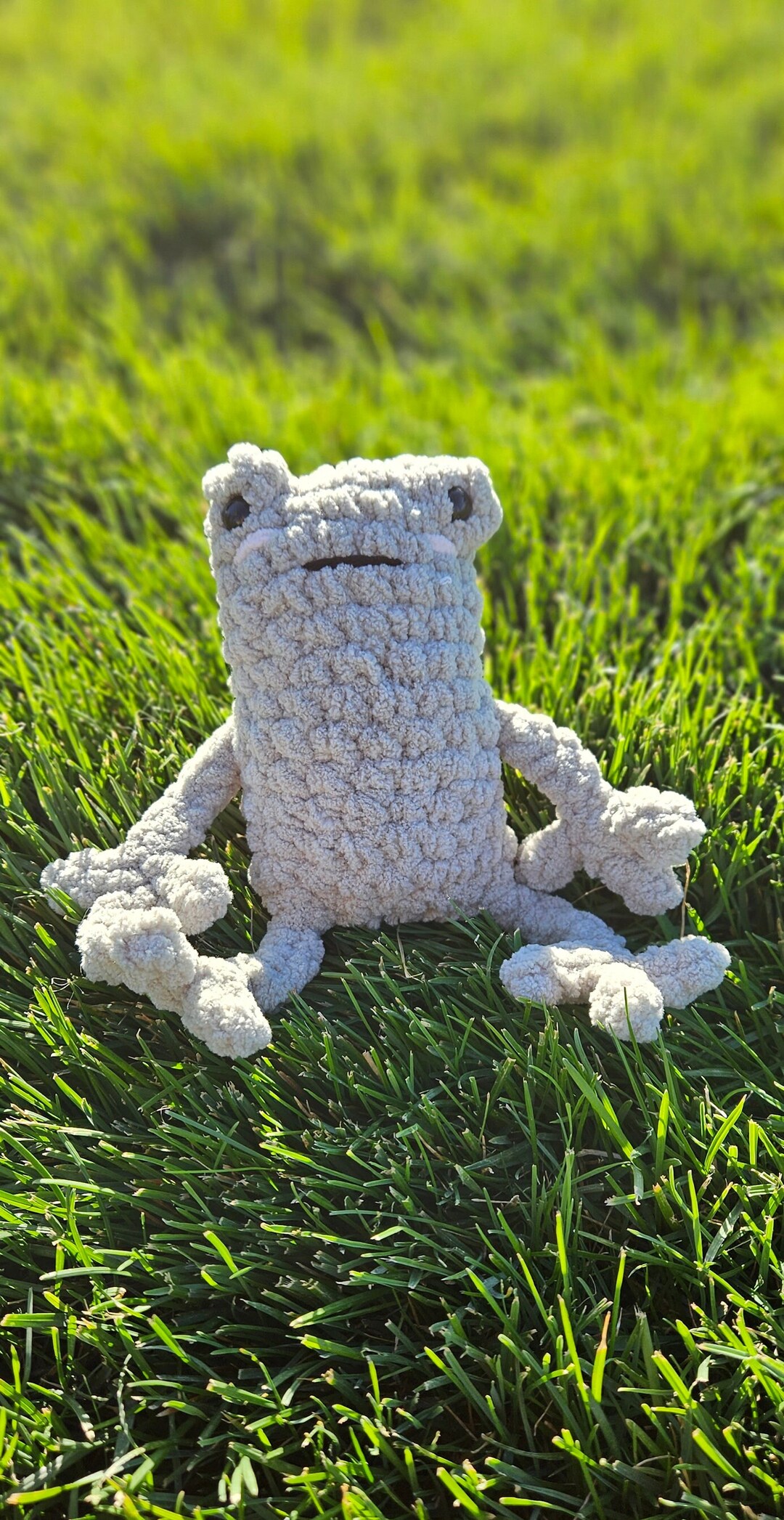 Crochet Leggy Froggy Friend - Etsy