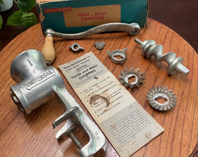 Vintage Mid-century Union Manufacturing Company Universal No. 1 Food ...