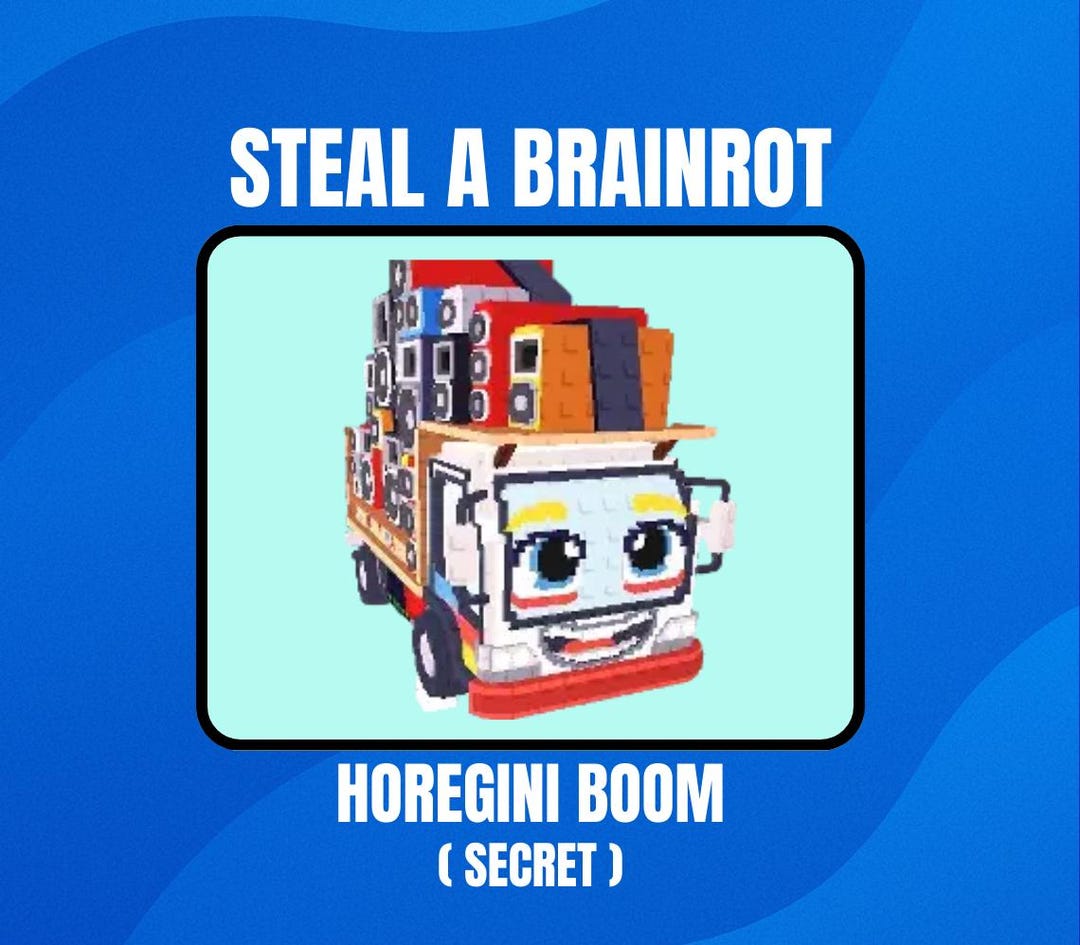 Roblox Brainrots (horegini Boom) , Secret, Rare Limited Drop, Steal a ...