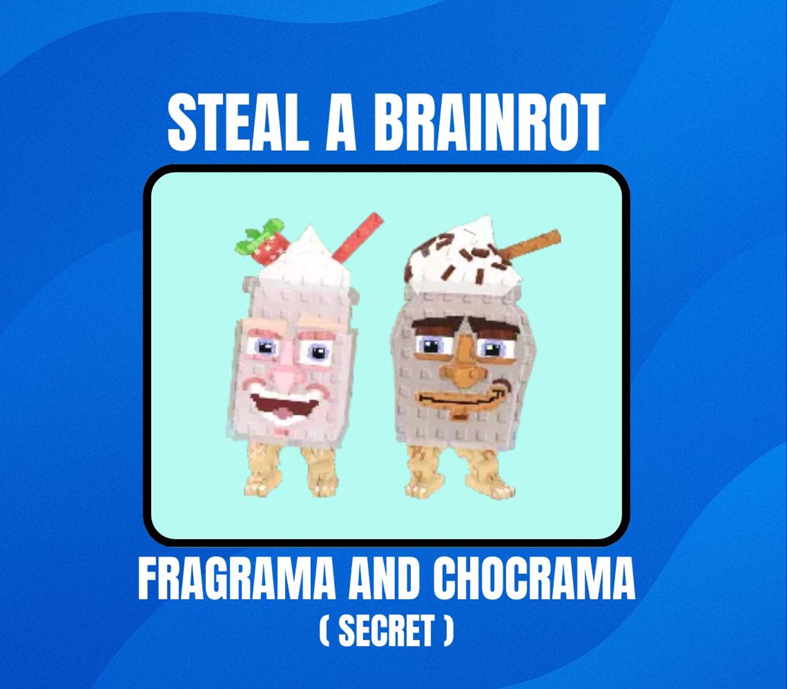 Roblox Brainrots (fragrama and Chocrama) , Secret, Rare Limited Drop ...