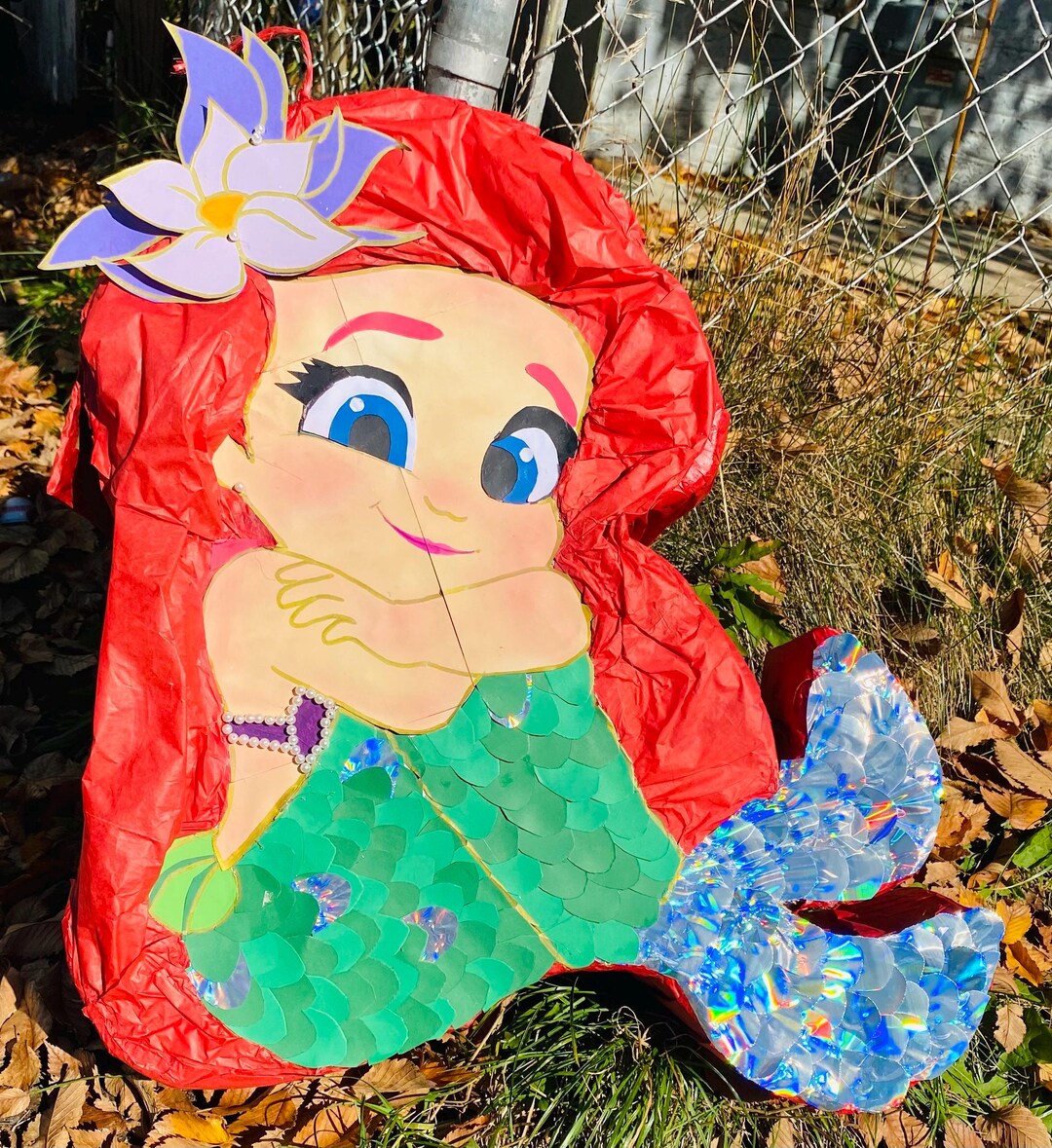 LITTLE MERMAID PINATA - Etsy