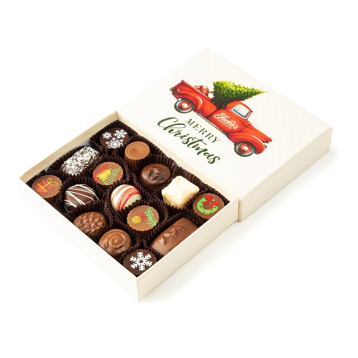Christmas Chocolate Assortment Gift Box - Etsy