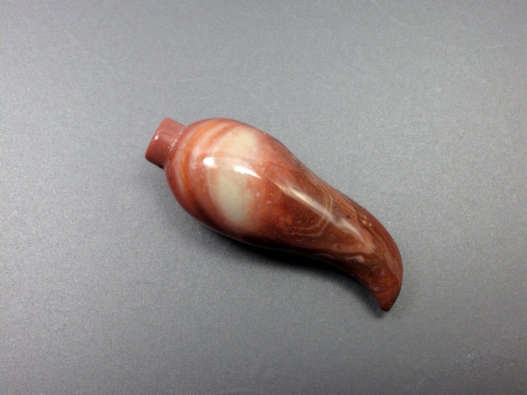 Sunset Jasper 55mm Chilli Pepper 1 Pc ZS3292 - Etsy Hong Kong