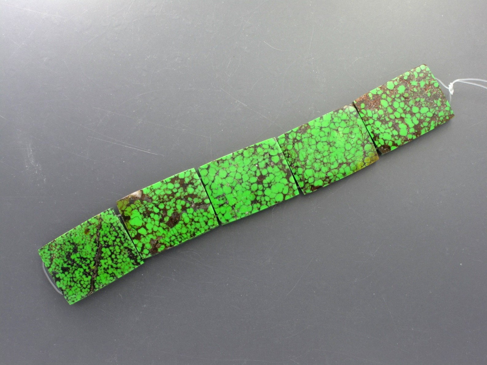 Green Apple Turquoise Rectangle Shape 1 Pc ZG3320 - Etsy