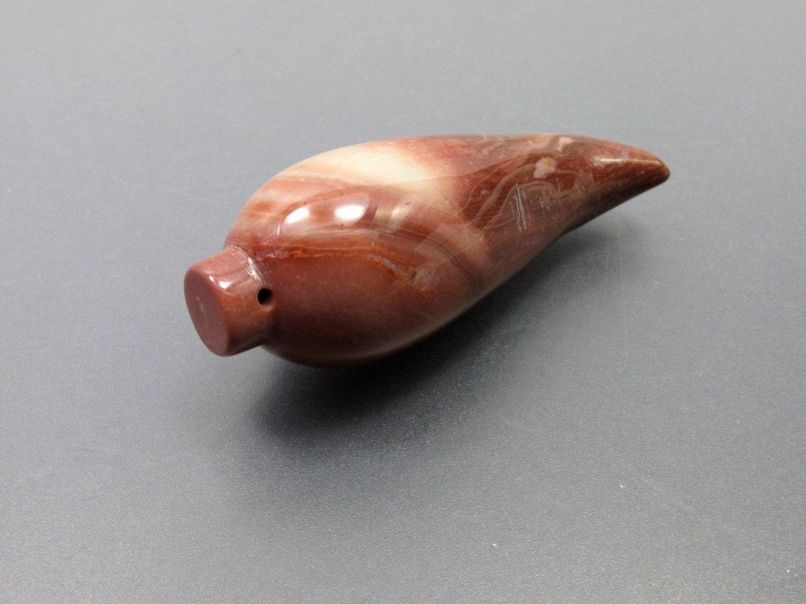 Sunset Jasper 55mm Chilli Pepper 1 Pc ZS3292 - Etsy Hong Kong