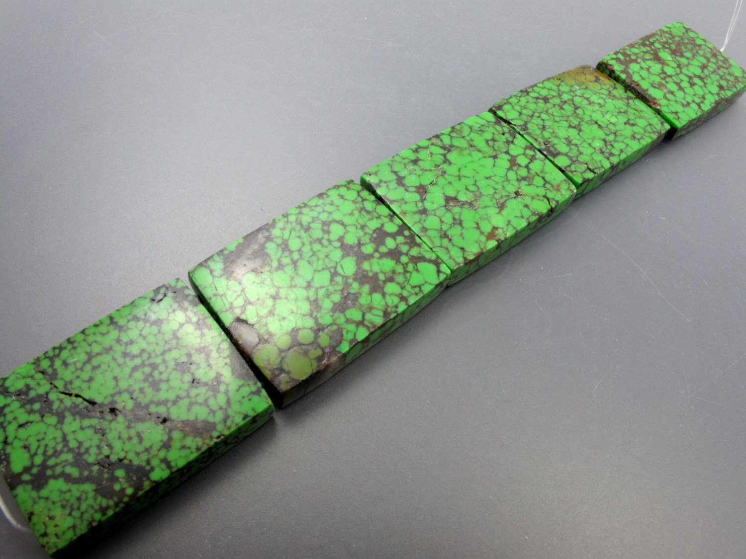 Green Apple Turquoise Rectangle Shape 1 Pc ZG3320 - Etsy