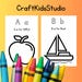 My Alphabet Colouring Book for Kids Early Learning Activity Book ABC ...