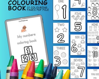My Alphabet Colouring Book for Kids Early Learning Activity Book ABC ...