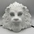 White Medusa Mask - White Paper Mache Mask - Greek Mythologie Mask and ...