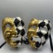 Comedy Tragedy Masks Set: Gold & Black/white, Wearable and Home Decor ...