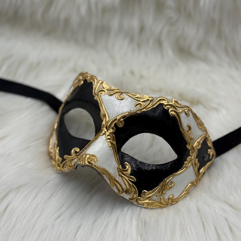 Colombina Venetian Mask - Etsy