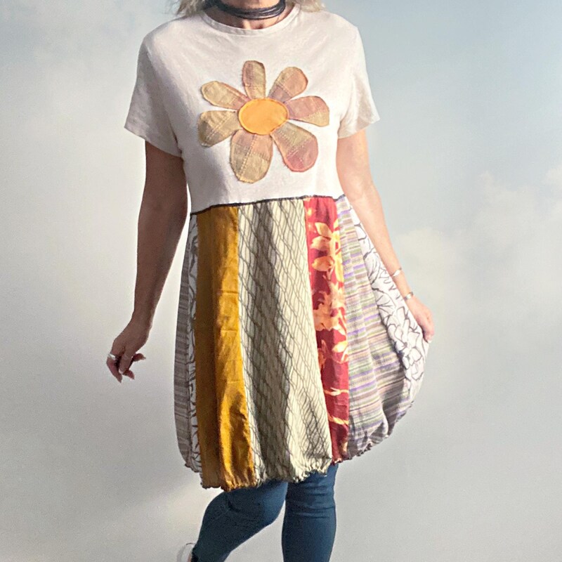 Patchwork Tunic - Etsy