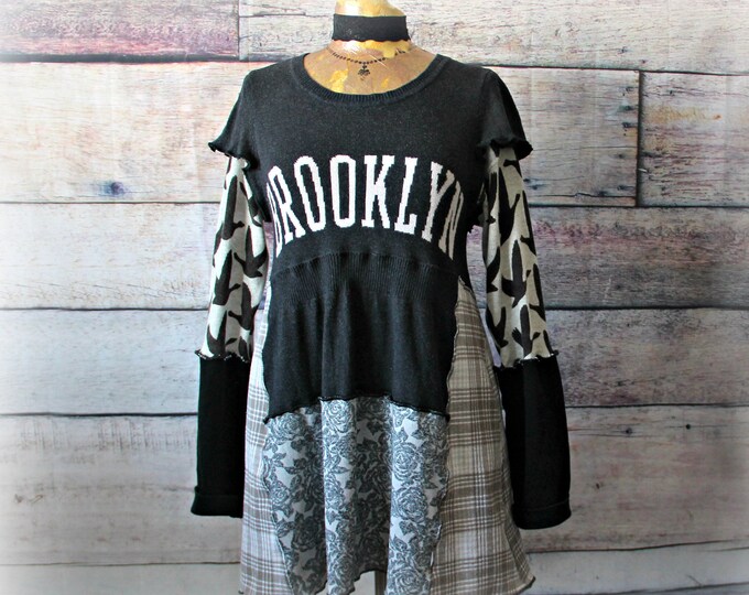 Women's Upcycled Clothing Eco Shabby Boho by BrokenGhostClothing