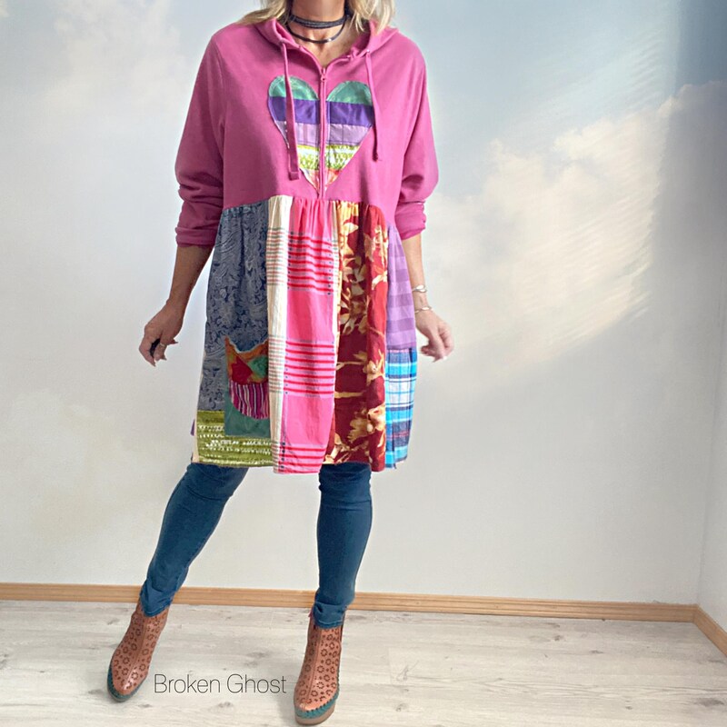 Patchwork Tunic - Etsy