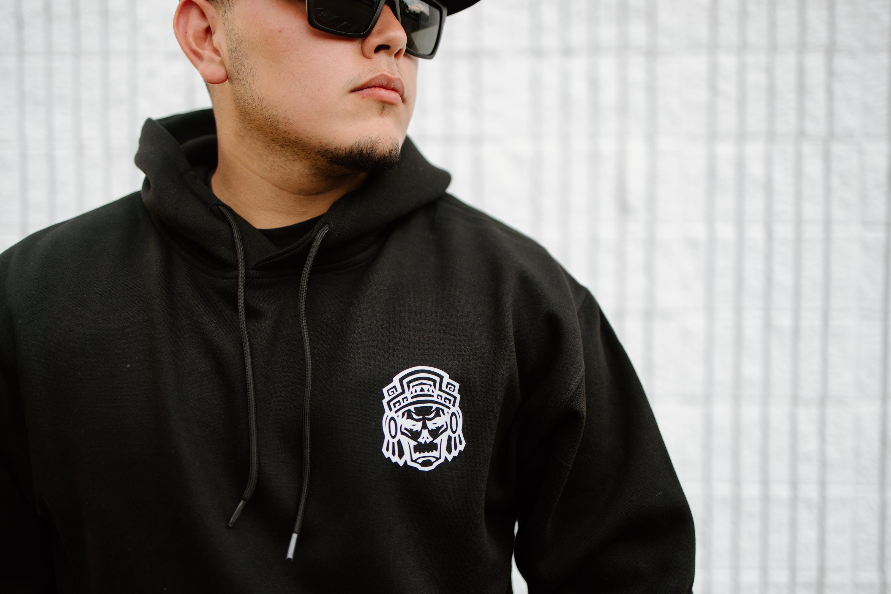 Reflective Aztec Warrior Motorcycle Heavyweight Hoodies - Etsy