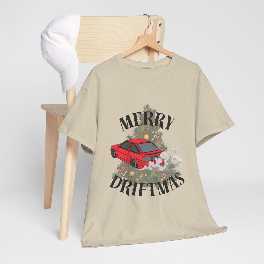 Christmas Drift Car Tee Holiday Racing Shirt Xmas Car Enthusiast Gift ...