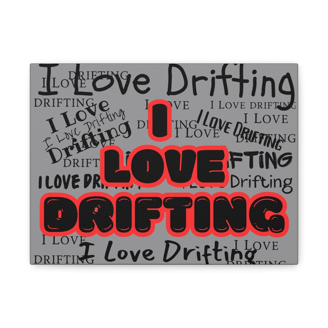 Drifting Lover Gift Racing Fan Home Decor Car Enthusiast Wall Art ...