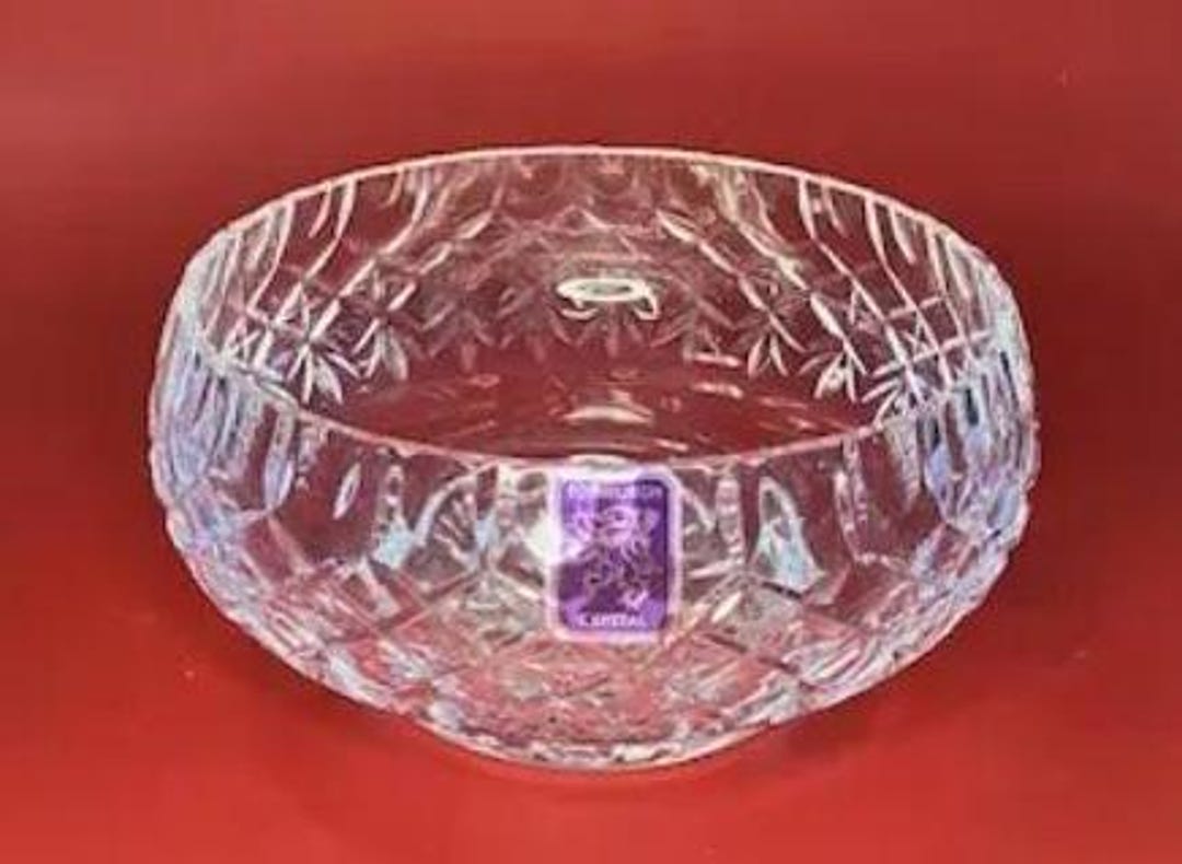 Beautiful Edinburgh Lead Crystal Cut Glass Fruit Bowl, 7cm in Height ...