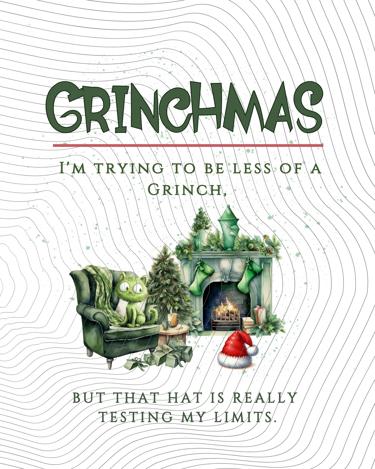 Grinchmas PNG, GRINCH, Grinchmas Printables, Merry Grinchmas PNG ...