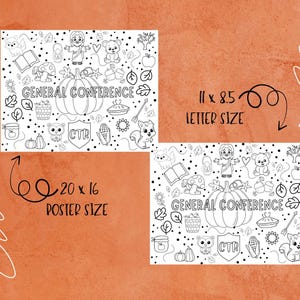 General Conference Coloring Page | Instant Download | LDS General ...