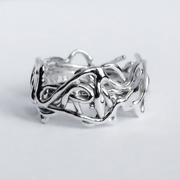Scribble Ring - Etsy
