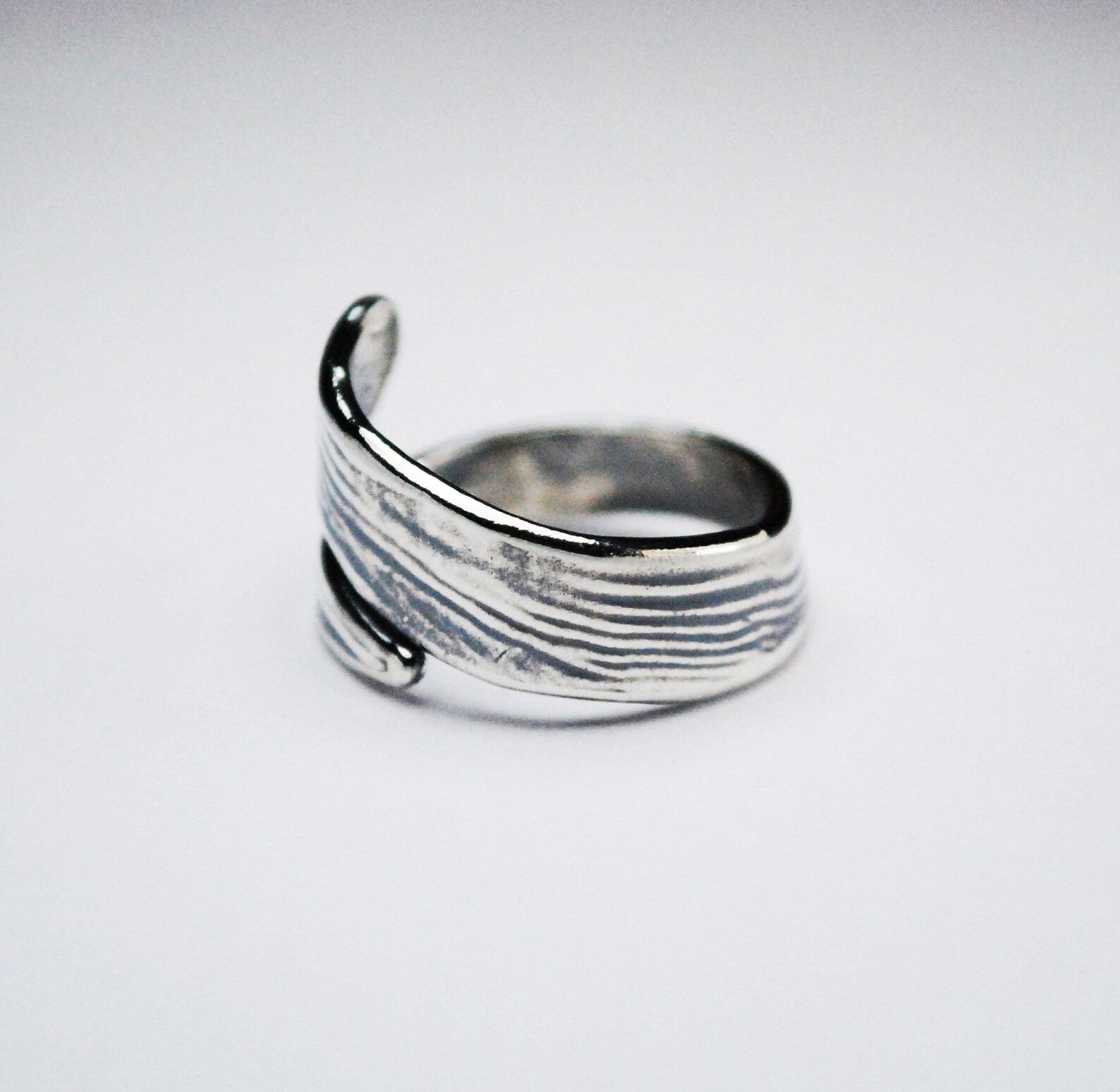 Sterling Silver Curl Ring-ready to Ship - Etsy