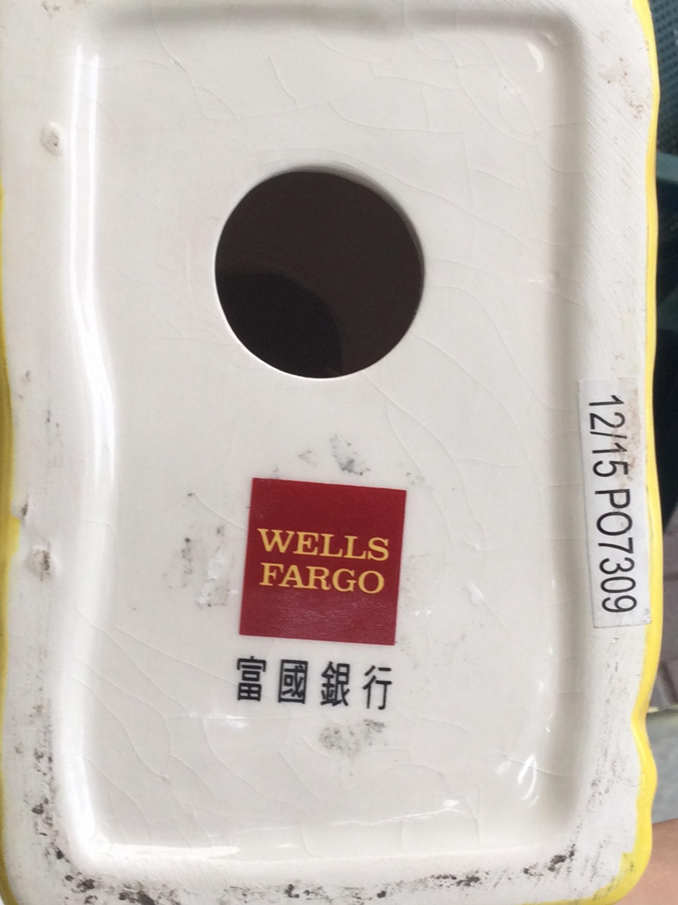 Wells Fargo Promotion Ceramic Bank - Etsy