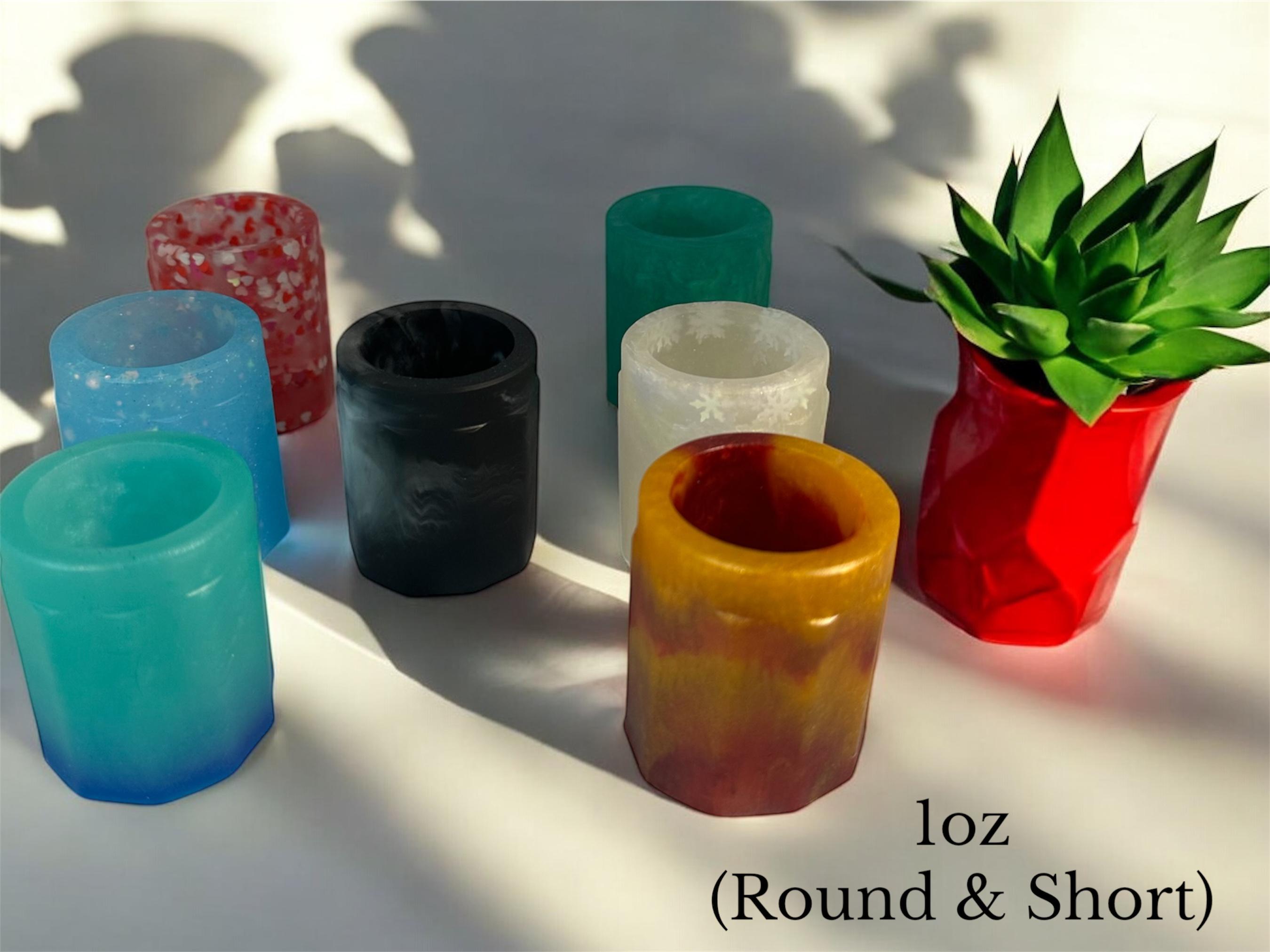 Custom Resin Shot Glass – Personalized Handcrafted Design, Handmade ...
