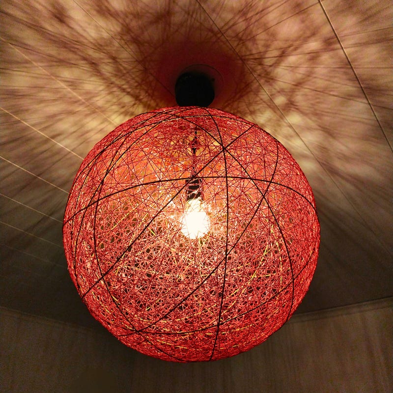 Yarn Pendant Light - Etsy