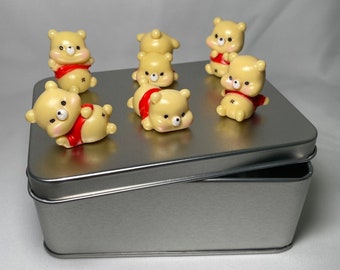 6 Mini Magnetic Farm Animals in a Silver Tin items May Vary - Etsy