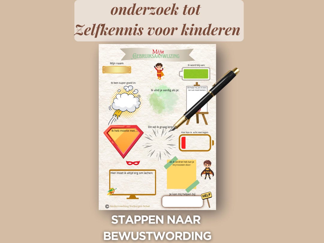 Printable Self Awareness Worksheet for Kids, Confidence Worksheet Boys ...