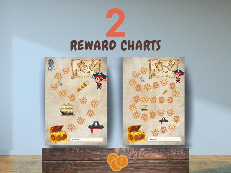 Kids Chore Chart Printable – Behavior & Reward Chart for Good Behavior ...