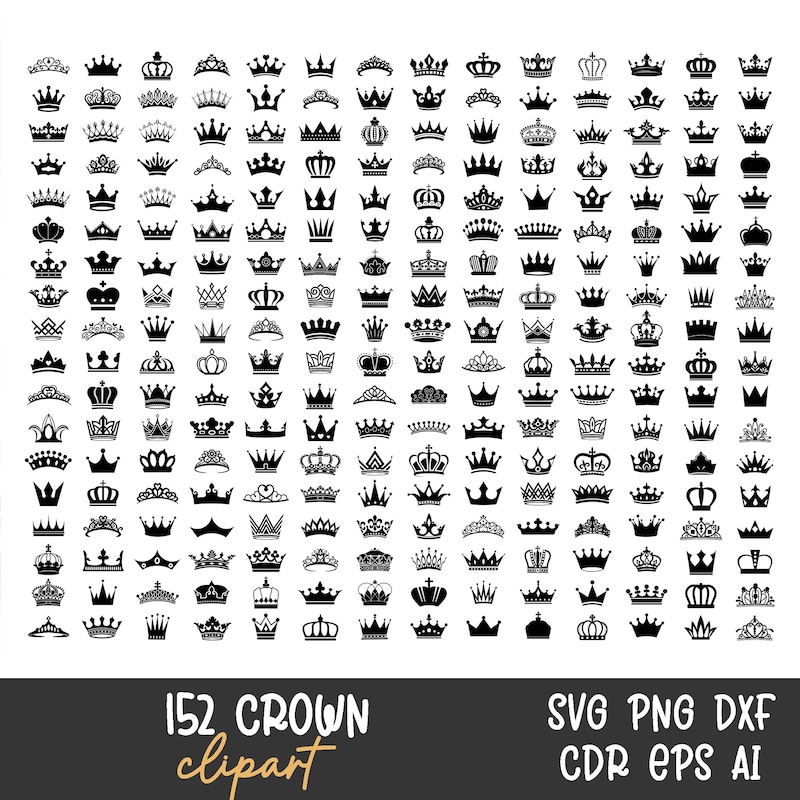 Queen Crown Svg - Etsy