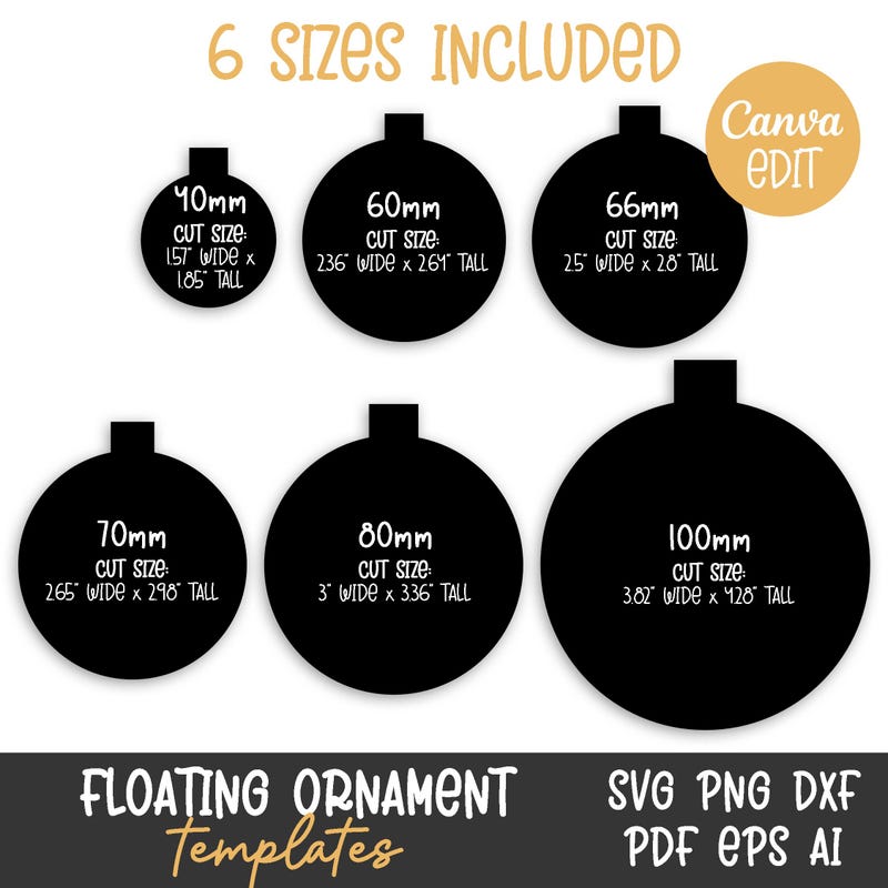 Floating Ornament Svg - Etsy