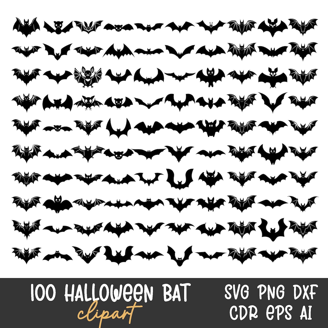 Bat Svg Bundle, Halloween Bat Svg, Halloween Bat, Night Bat Svg ...
